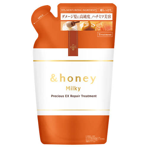 &honey Milky Precious EX Repair Hair Treatment 2.0 Refill 385g Step2.0 - Very Sweet Honey ...