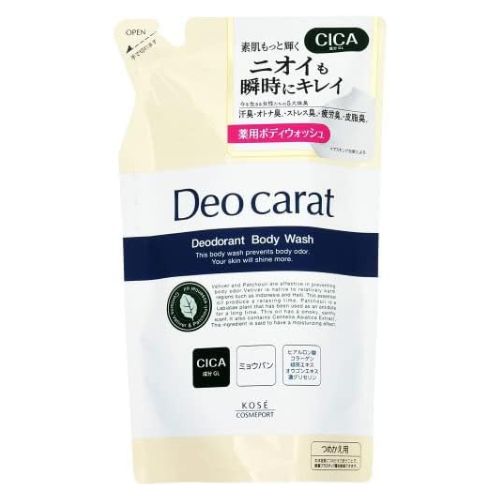 Deo Carat Medicated Body Wash - 320mL - Refill | TODOKU Japan