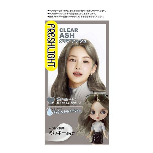 Fresh Light Hair Color - Clear Ash | TODOKU Japan