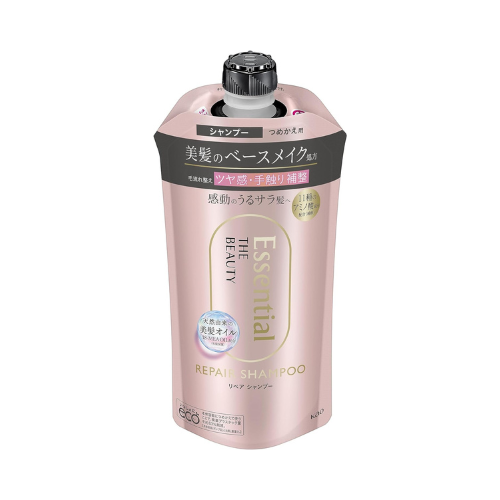 Kao Essential The Beauty Repair Shampoo - 340ml - Refill | TODOKU Japan
