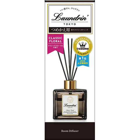 Laundrin Room Diffuser 80ml Refill - Classic Floral | TODOKU Japan